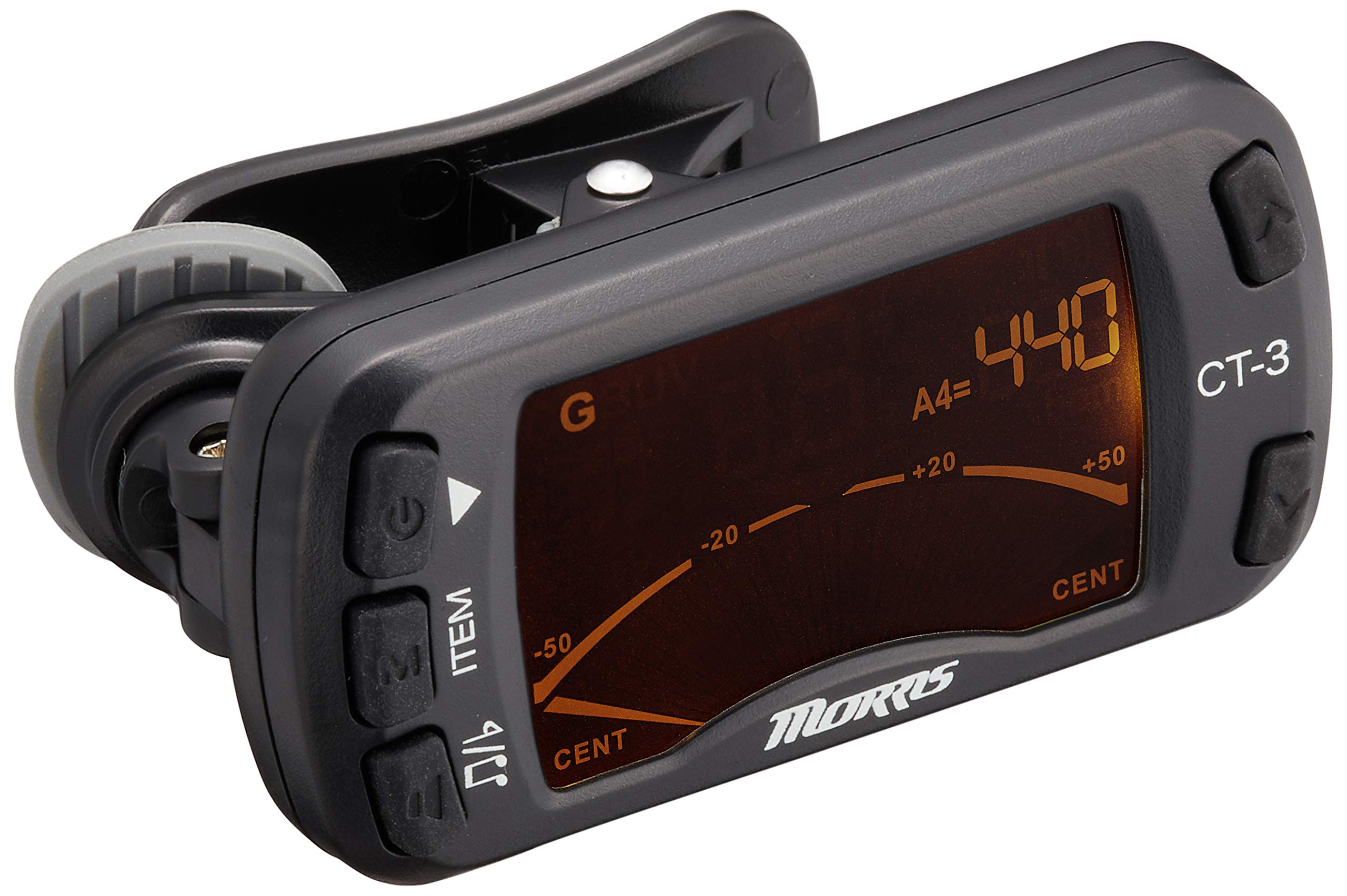 【価格推移】 MORRIS CT-3 クリップチューナー メトロノーム機能付 モーリスの最安値 | プライシー