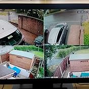 FLOUREON CCTV Security Camera Systems 1TB HDD 8 Channel 1080N AHD DVR ...