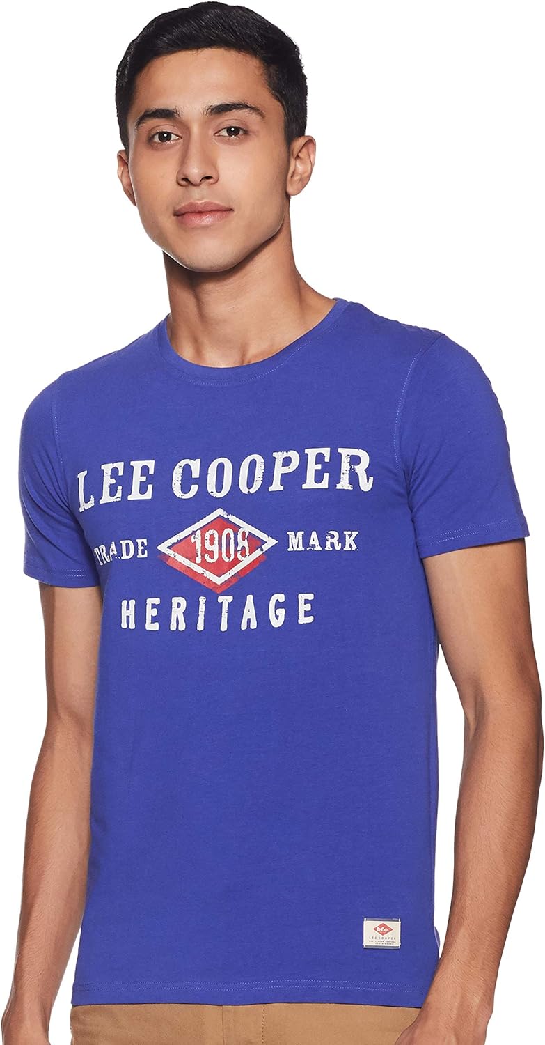 Buy Lee Cooper Men's Regular Fit T-Shirt at Amazon.in