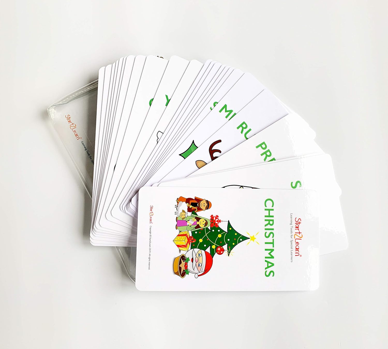 Start2learn – Large Christmas Flashcards Picture Communication Resource ...