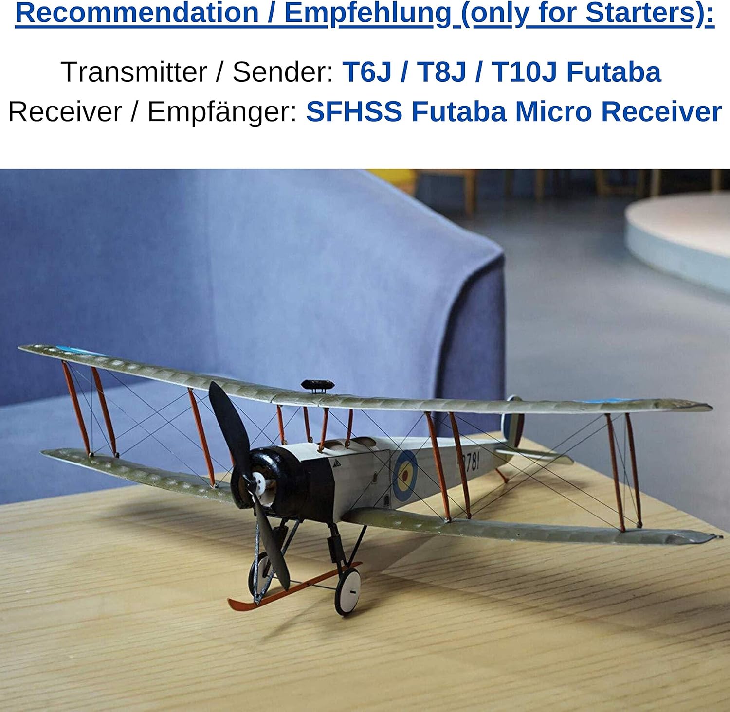 Avro 504k Slow Flyer Model Kit, Build Yourself Wooden Airplane Kit ...