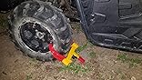 Amazon.com: Tevlaphee Universal Wheel Lock Heavy Duty Security Trailer ...