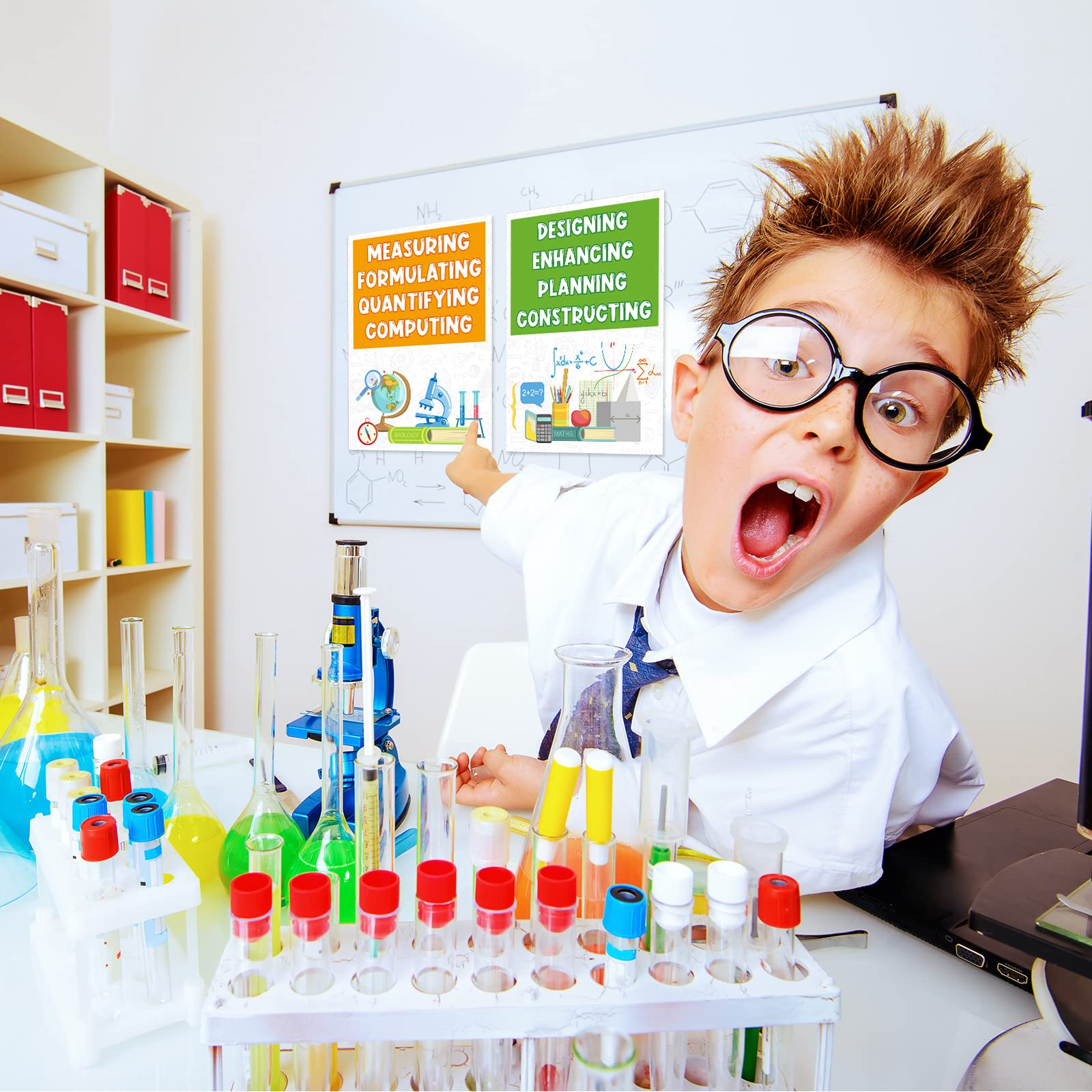 Mua Zonon 40 Pcs Stem Science Bulletin Board Set Stem Classroom ...