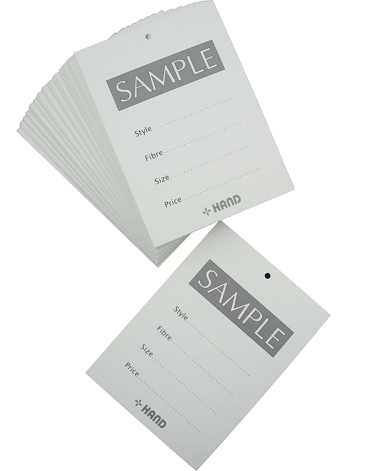 Amazon.com: HAND Garment Sample Cards - Semi-Gloss Card with Style ...