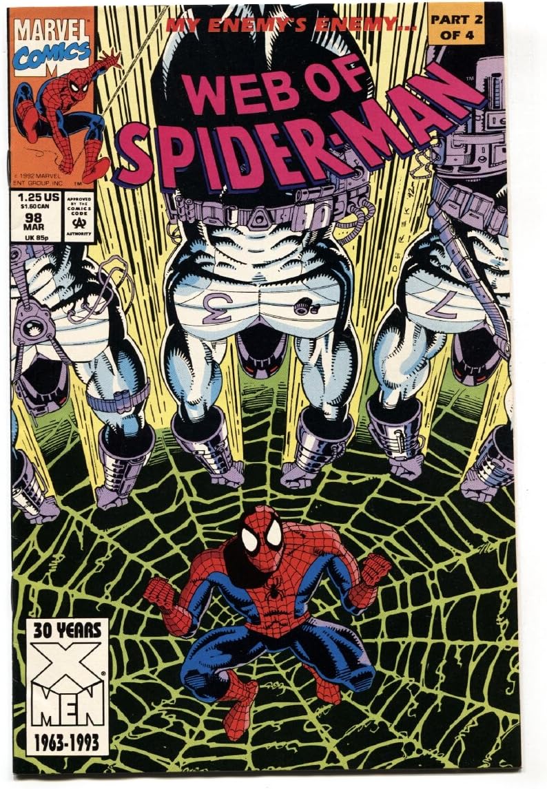 Amazon.com: Web Of Spider-Man #98 comic book-Dr Kevin Trench / Night ...