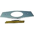 Westbrass D502-26 One-Hole Remodel Plate for Moen and Delta, Polished ...