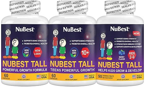 NuBest Bundle Tall for Children (5 Tall 10+ for Children (10+) and ...