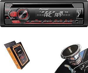 Amazon.com: Pioneer DEH Single DIN In-Dash CD Receiver with Pioneer ARC App and USB Control for ...