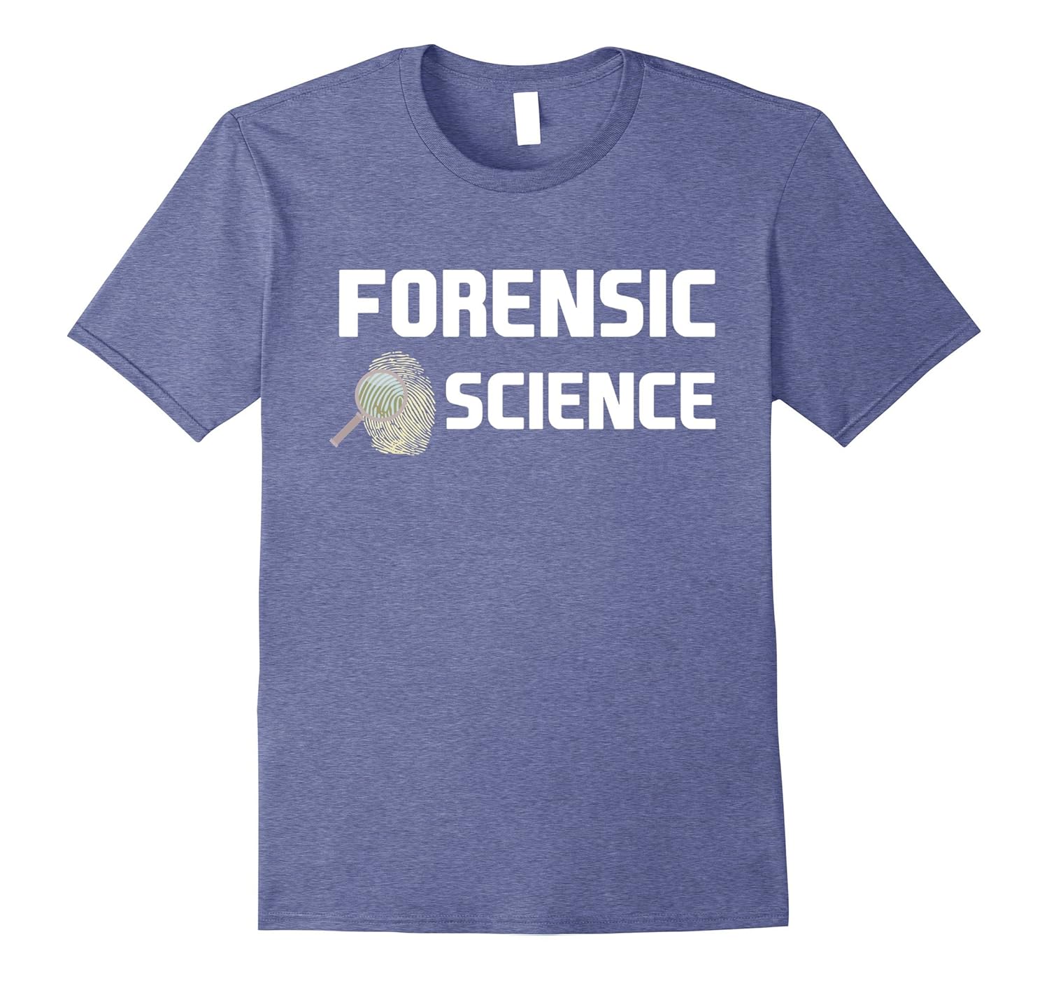 Forensic Science Magnifying Glass Fingerprint T-Shirt-TD – theteejob