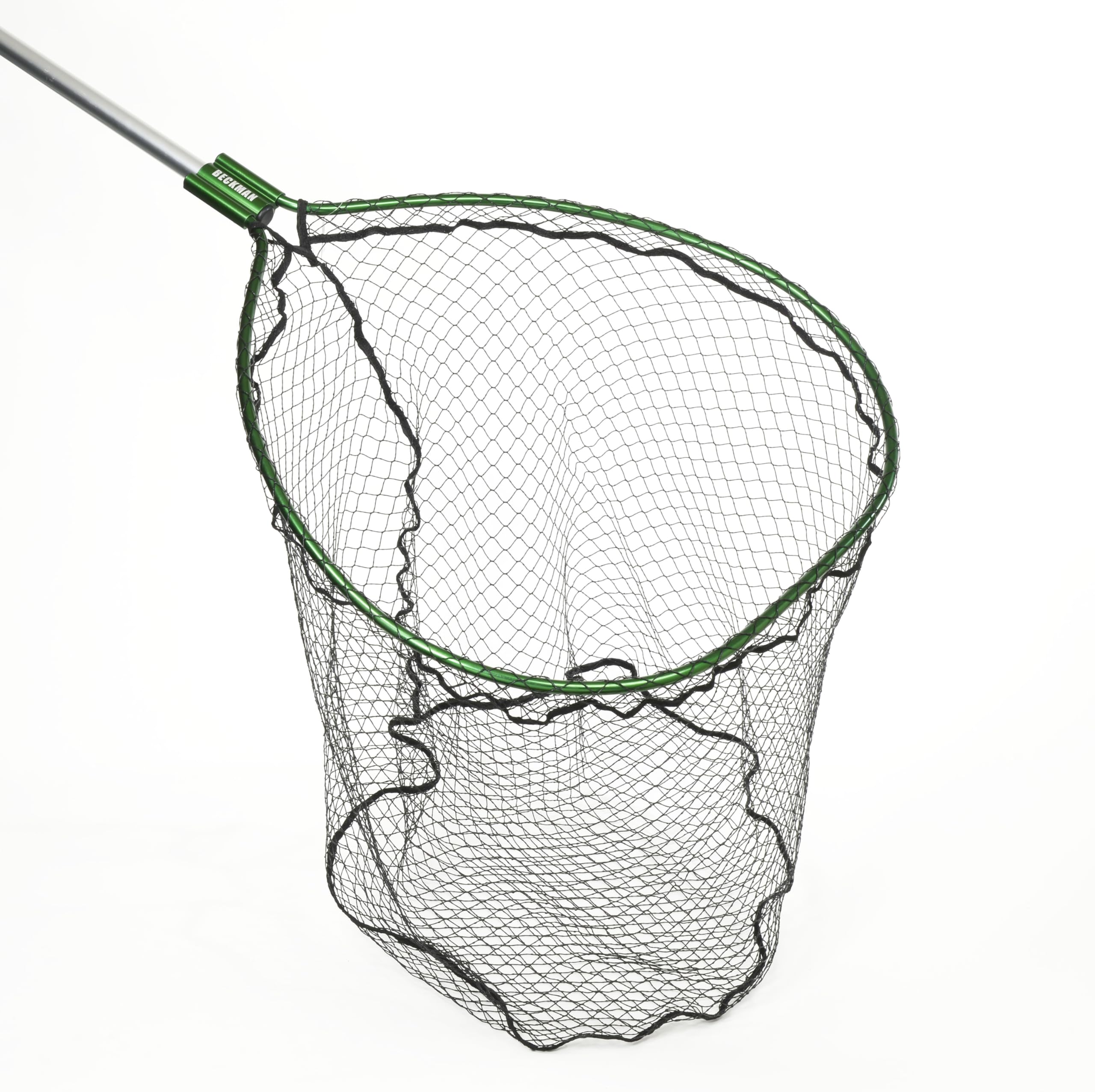 Beckman Net BN3136C-6 Coated Net Green/Silver, 31" x 36", 6' Handle for ...