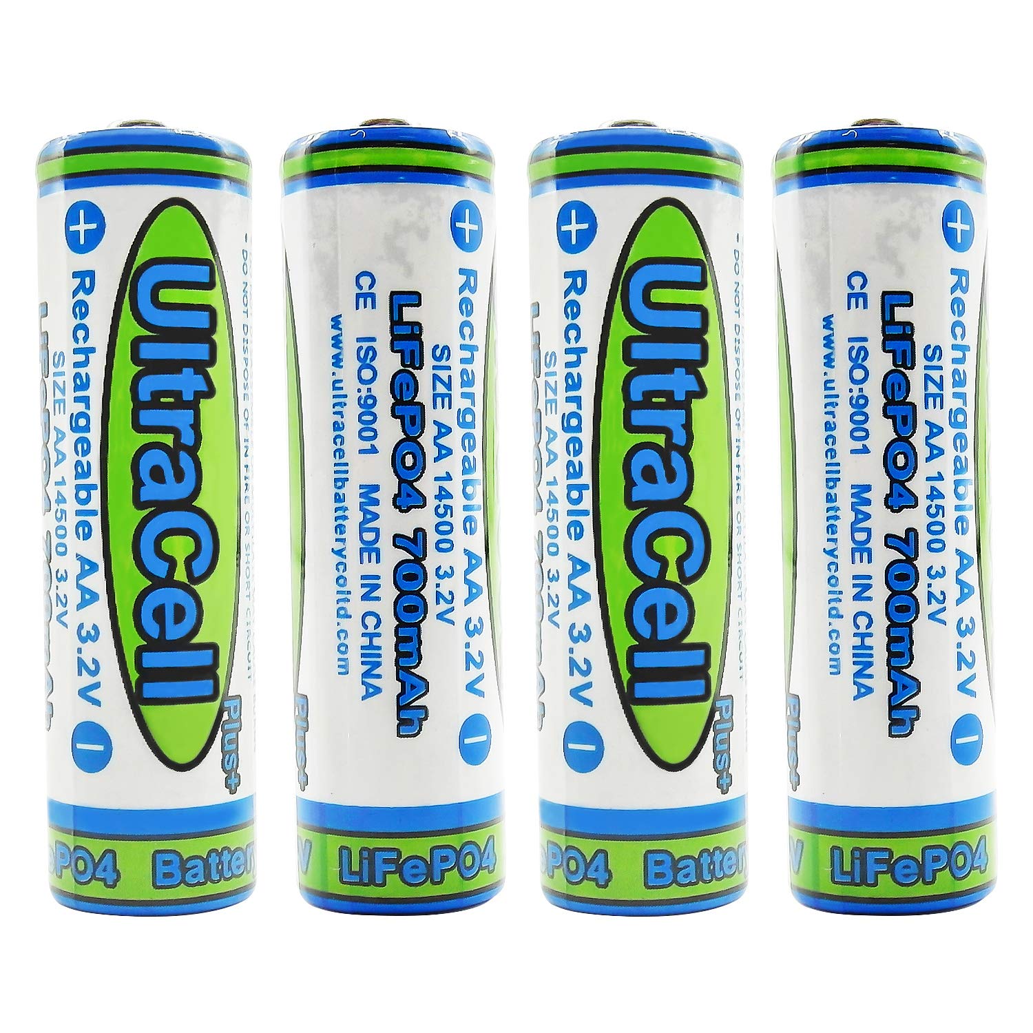 Amazon.com: Ultracell USB Universal Smart Battery Charger for 14500 3 ...