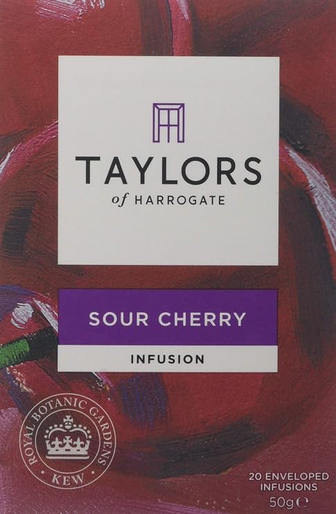 Taylors of Harrogate Royal Botanic Gardens Kew Sour Cherry Tea Bags ...