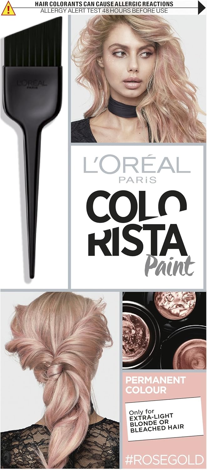 L'Oreal Colorista Paint Rose Gold Permanent Hair Dye: Amazon.co.uk ...