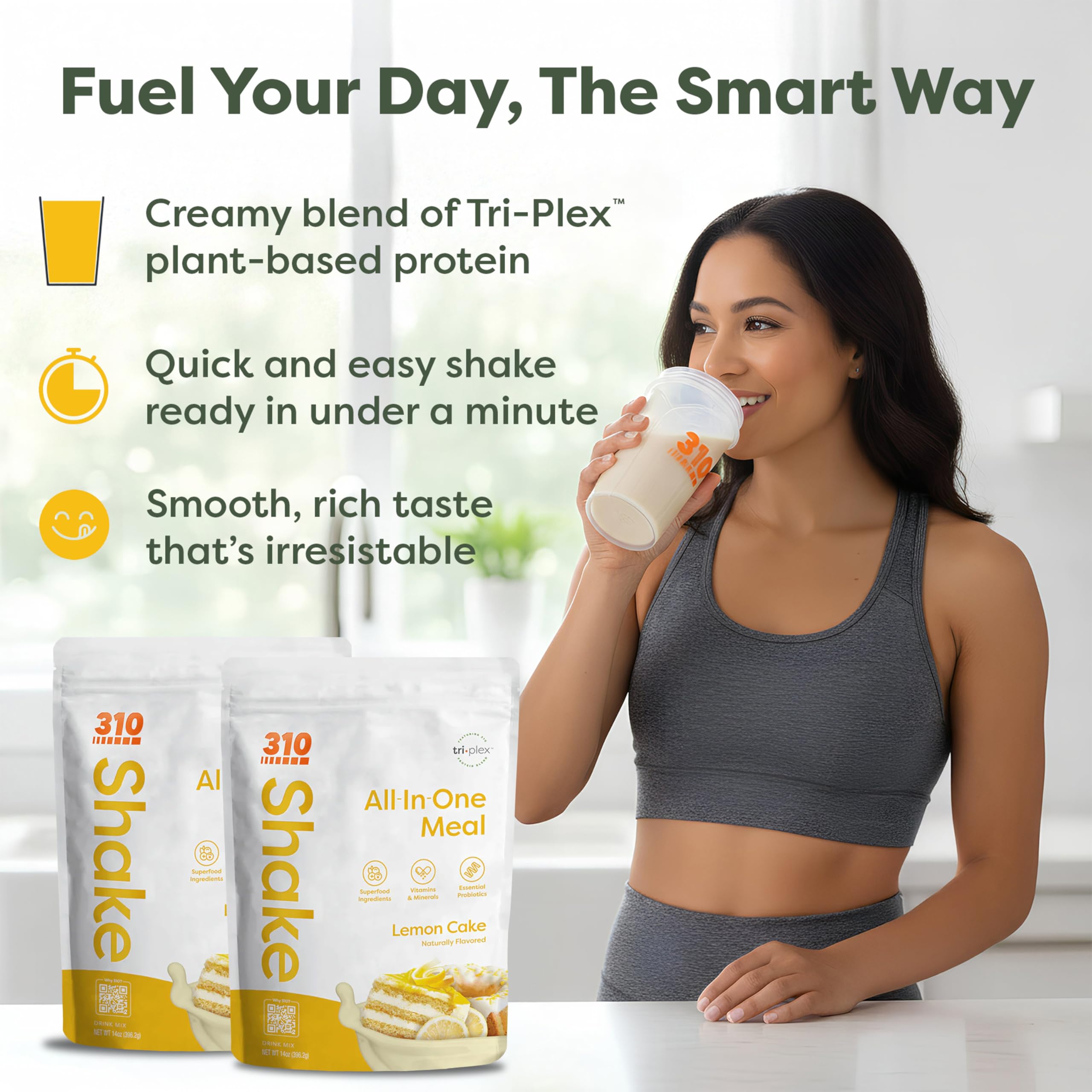 Mua 310 Nutrition All-In-One Meal Replacement Shake Powder - Plant ...