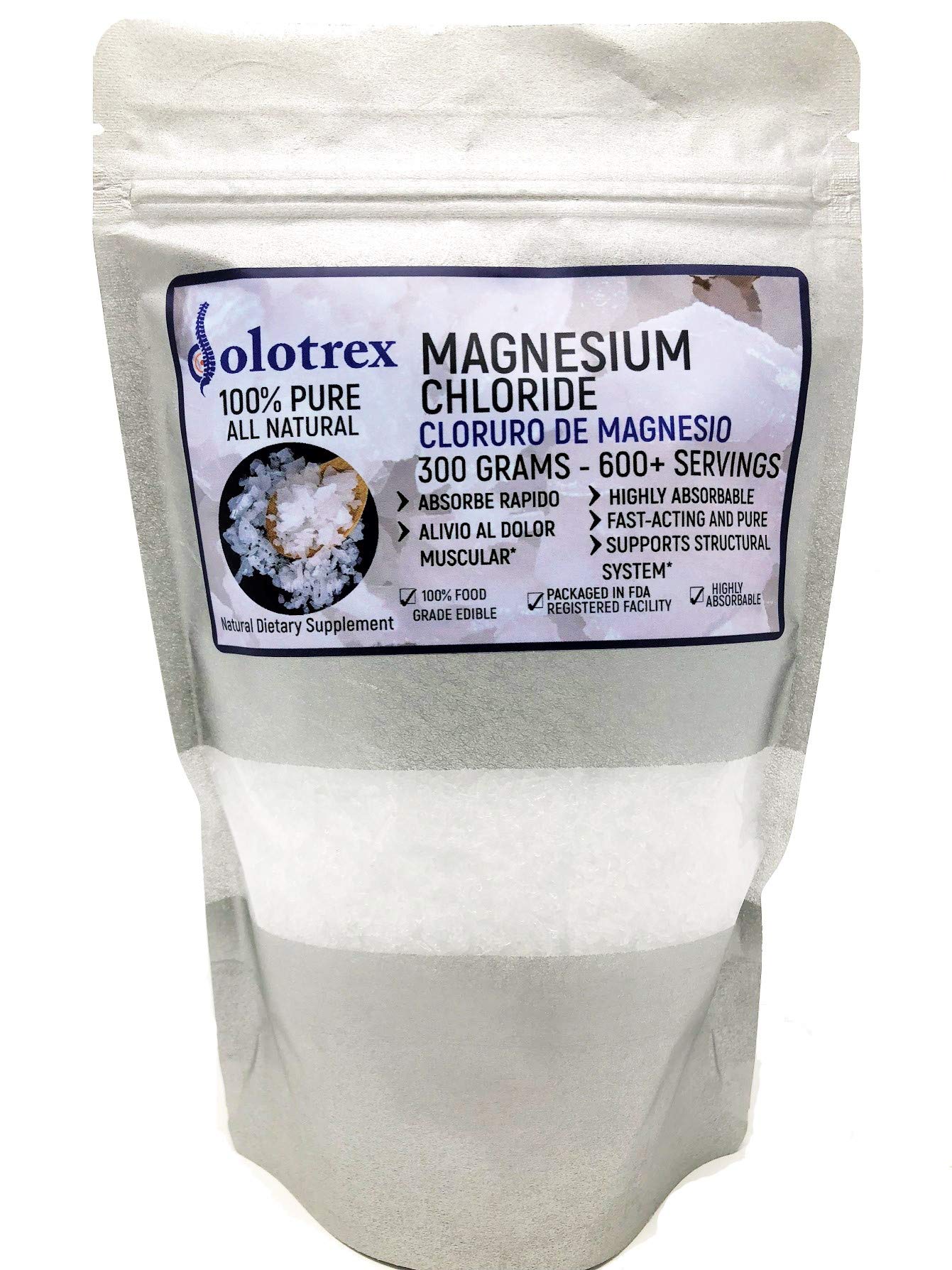 Mua Cloruro de Magnesio 100% Pure Magnesium Chloride Food Grade 300 ...