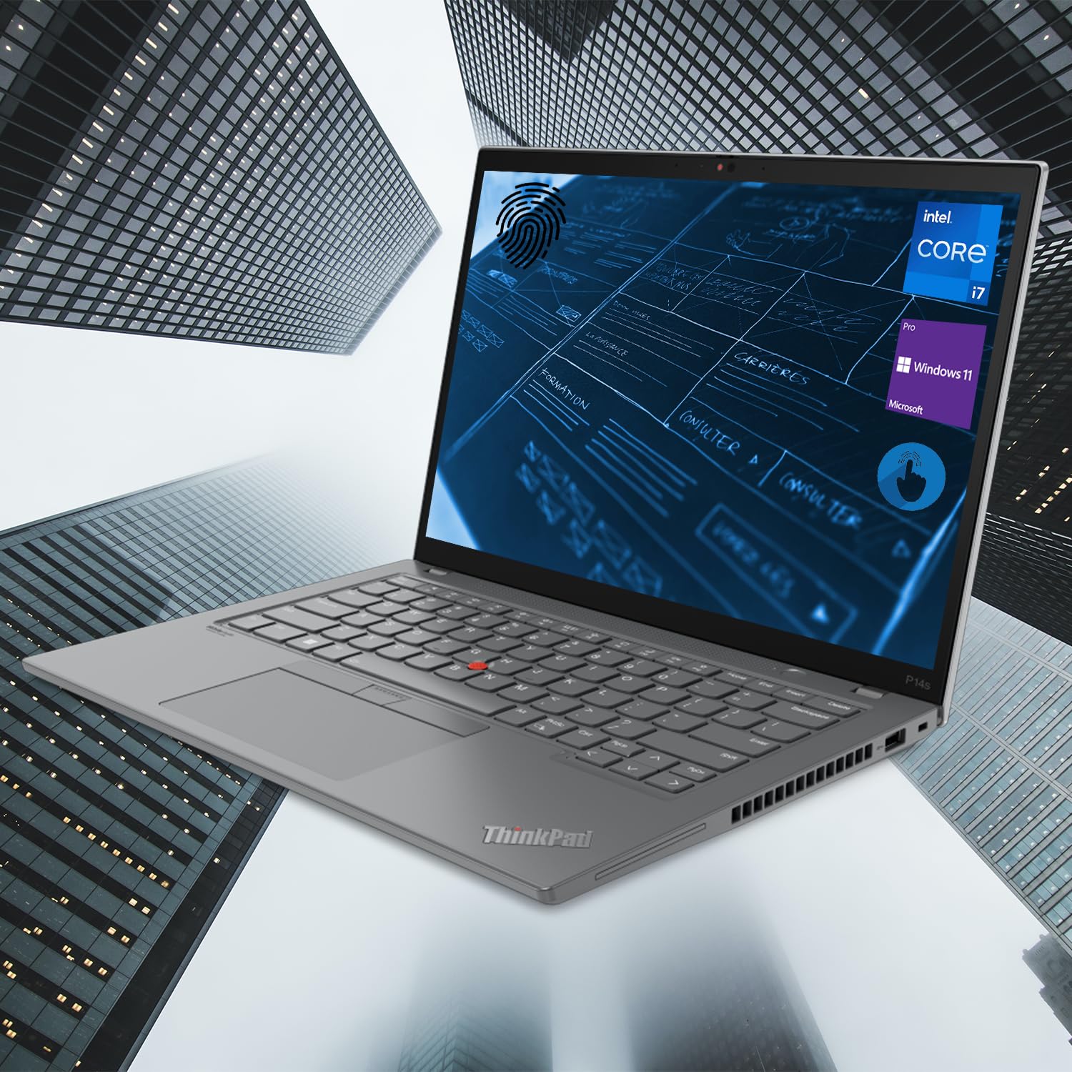 Mua LENOVO ThinkPad P14s Gen 3 Mobile Workstation, 14" FHD+ Touchscreen ...