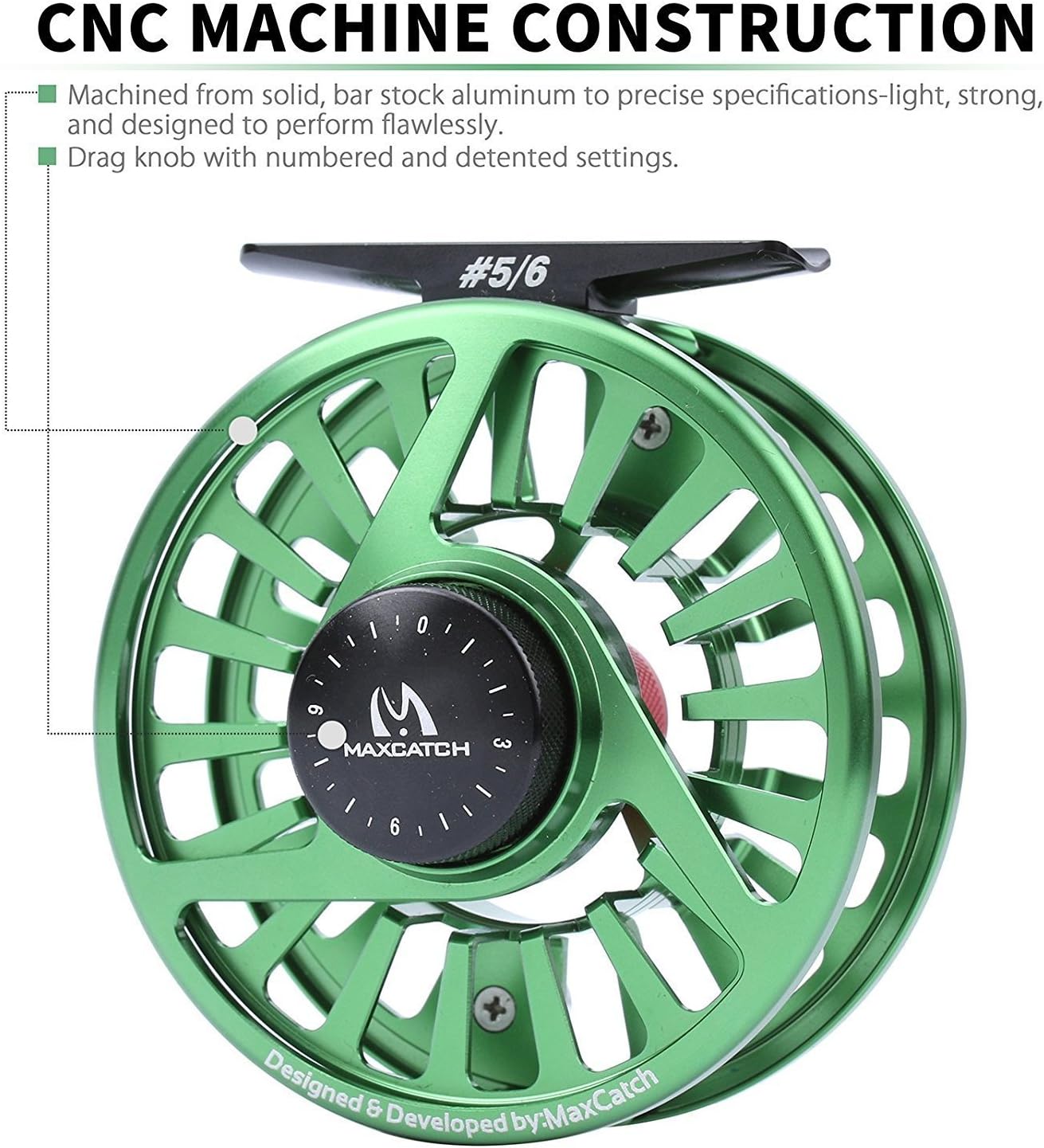 includes rod case Maxcatch Premier Fly Fishing Rod with Avid fly reel 3 ...