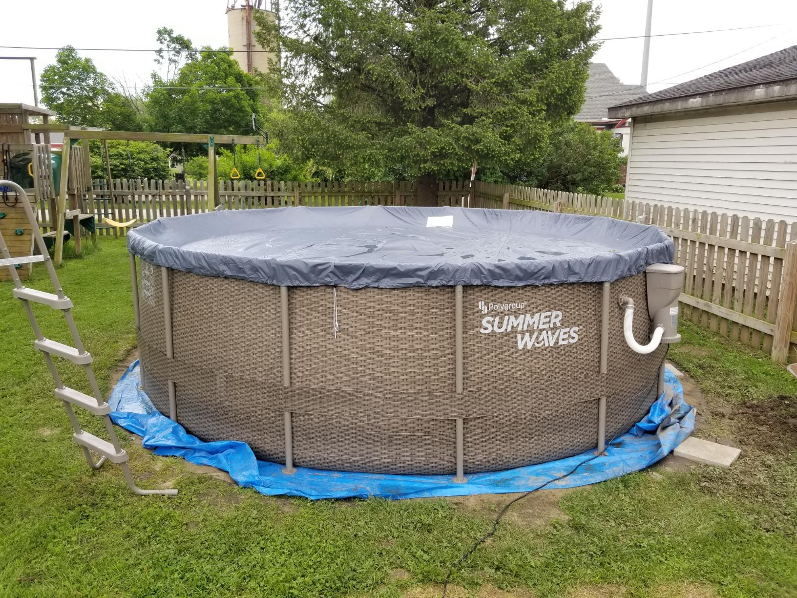 $29/mo - Finance Summer Waves P20014482 14ft x 48in Outdoor Round Frame ...