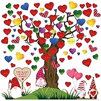 Amazon.com: 88 Pcs Valentine's Day Classroom Bulletin Board Decorations ...