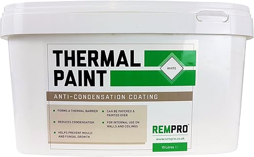 Rempro Thermal Paint 10 litres - Anti Mould & Anti Condensation ...
