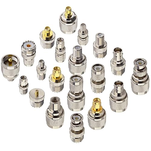 onelinkmore 20 Type Set UHF PL259 SO239 Mini UHF Adapter Kits UHF to ...
