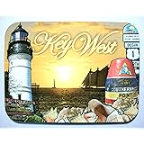 Amazon.com: Key West Florida Map & Icons Fridge Collector's Souvenir ...