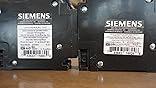 SIEMENS Q1515 Two 15-Amp Single Pole 120-Volt Circuit, use only Where ...