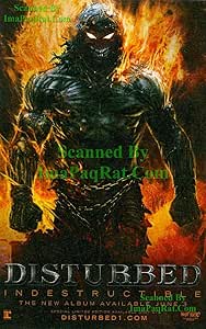 Amazon.com: Disturbed: Indestructible: New Album: Great Original Print ...