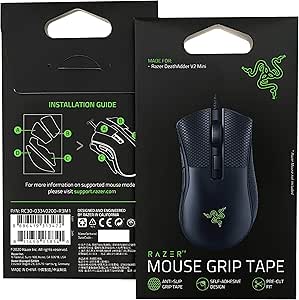 Amazon.com: Razer Mouse Grip Tape - for Razer DeathAdder V2 Mini: Anti ...