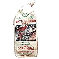 Amazon.com : Moss Self-Rising White Corn Meal 5Lbs : Grocery & Gourmet Food