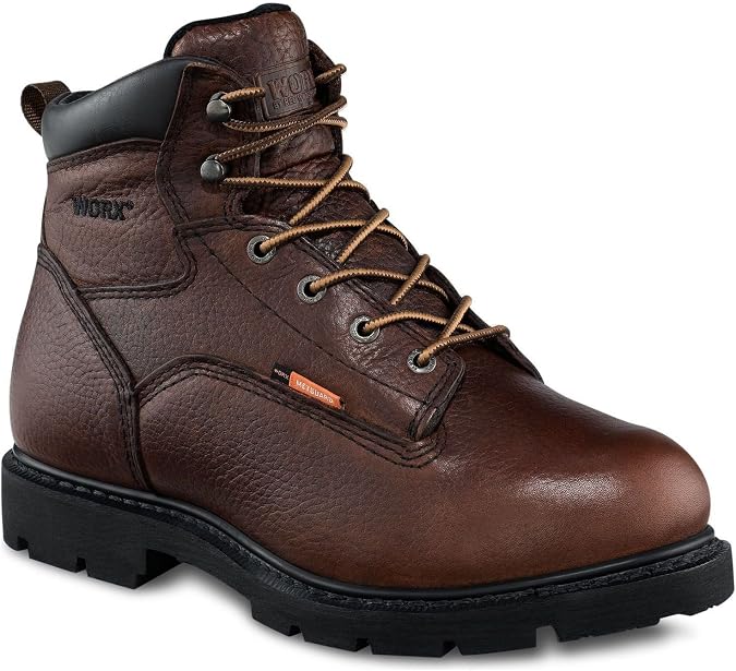 Amazon.com: Red Wing Worx Shoes Men's 5626 6" Internal Metguard Boot ...