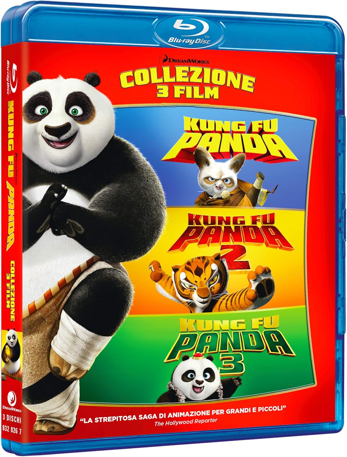 Kung Fu Panda Collection (3 Blu-Ray) [Import]: Amazon.fr: John Powell ...