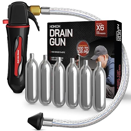 Gallo Drain Gun – AC Drain Line Cleaner Tool With Flexible Hose Pipe ...