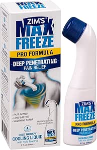 Amazon.com: Zim's Max Freeze Pain Relief Topical Analgesic Cooling ...