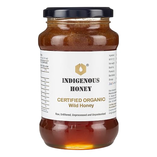 INDIGENOUS HONEY Raw Organic Honey Unprocessed Unfiltered Unpasteurized ...