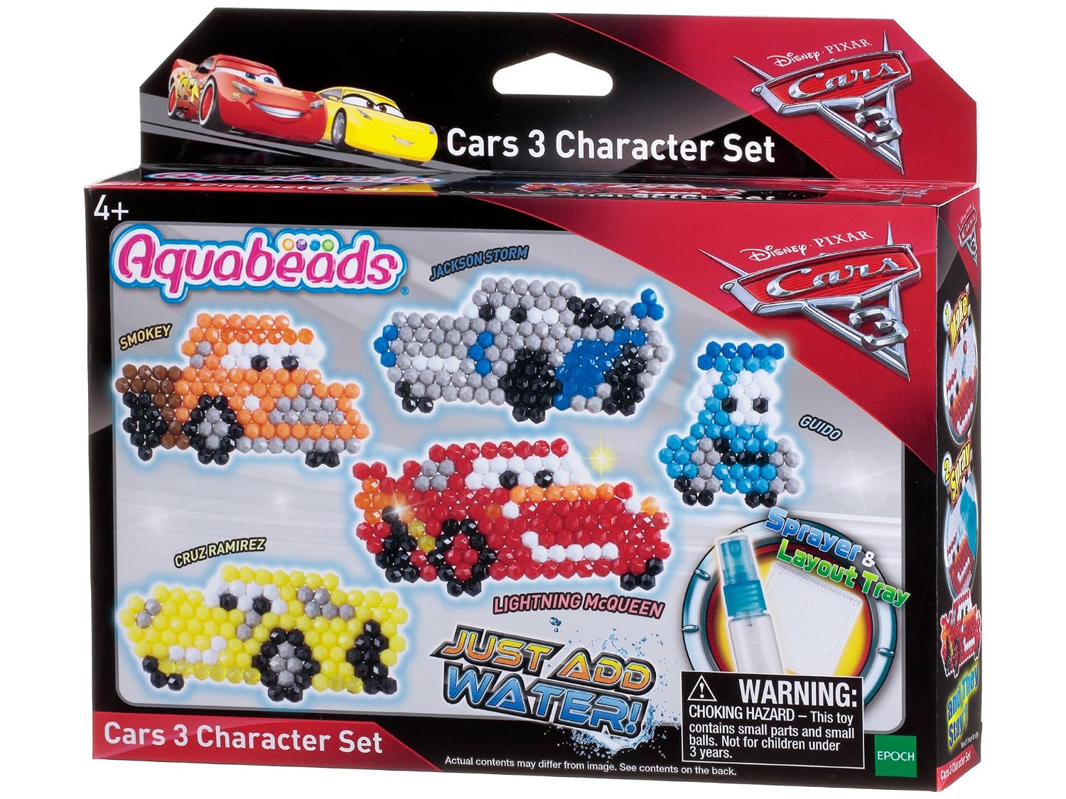 Aquabeads 30218 - Cars 3 Character Set - Lightning McQueen Cruz Ramirez ...