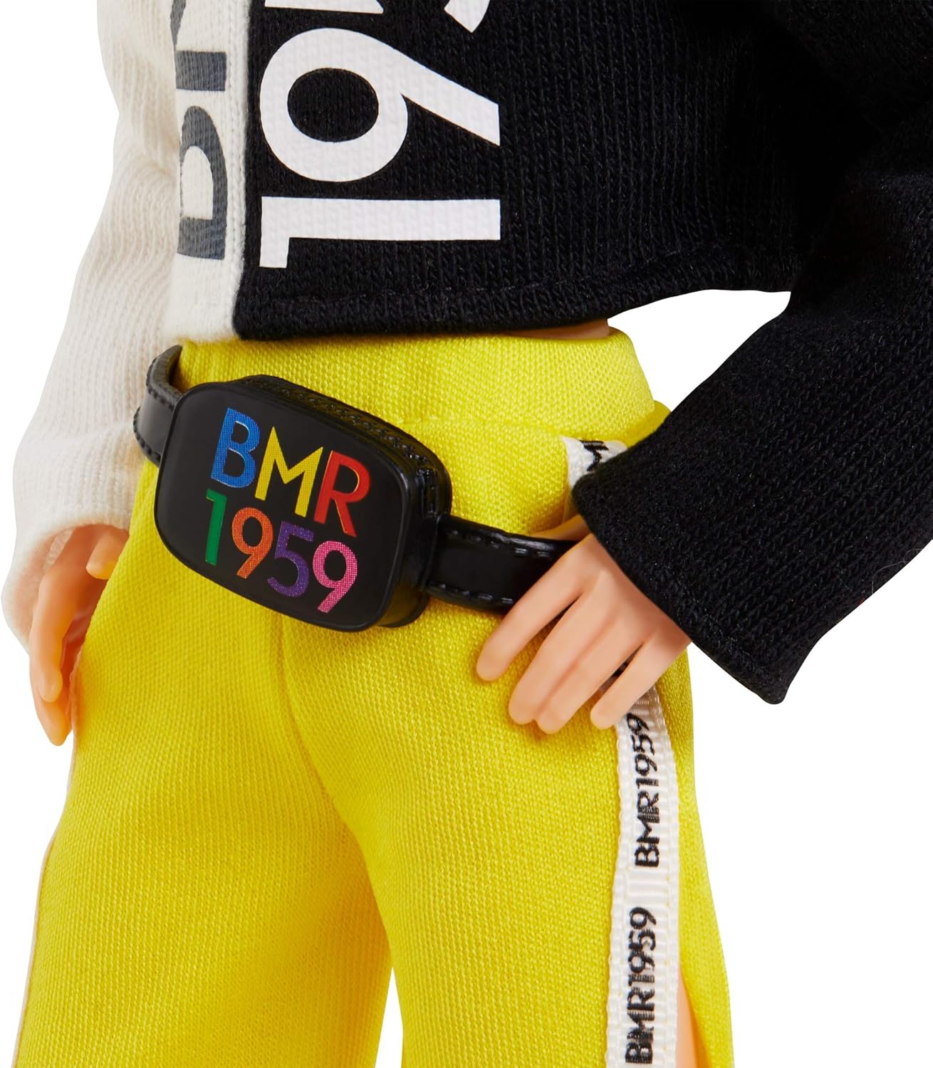 Barbie BMR1959 Doll Split Colour Hoodie, Track Pants & Visor – BigaMart