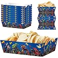 Amazon.com: 40 Pack Super Hero Theme Birthday Party Supplies,Super Hero ...