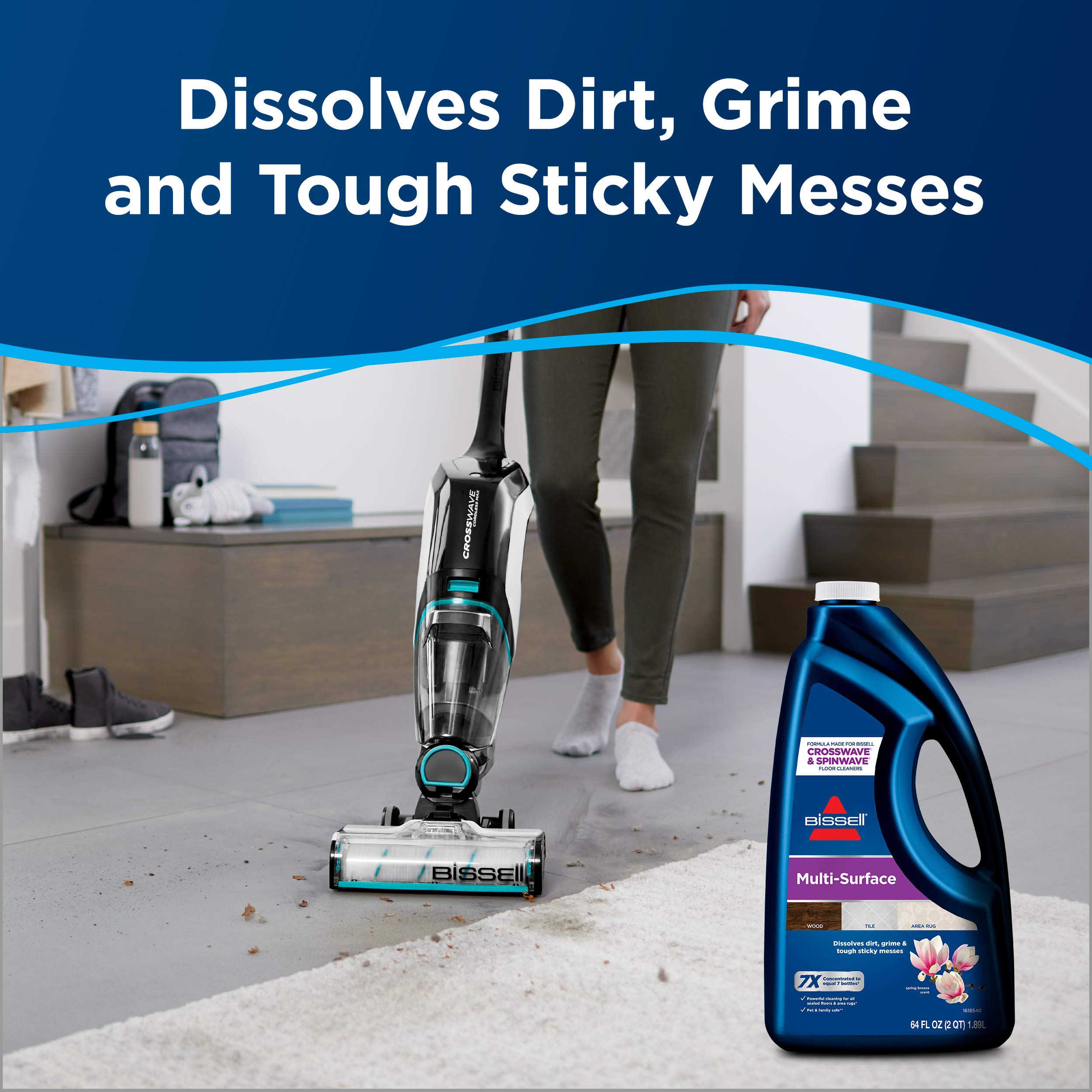 BISSELL, 17891 MultiSurface Floor Cleaning Formula-Crosswave and ...