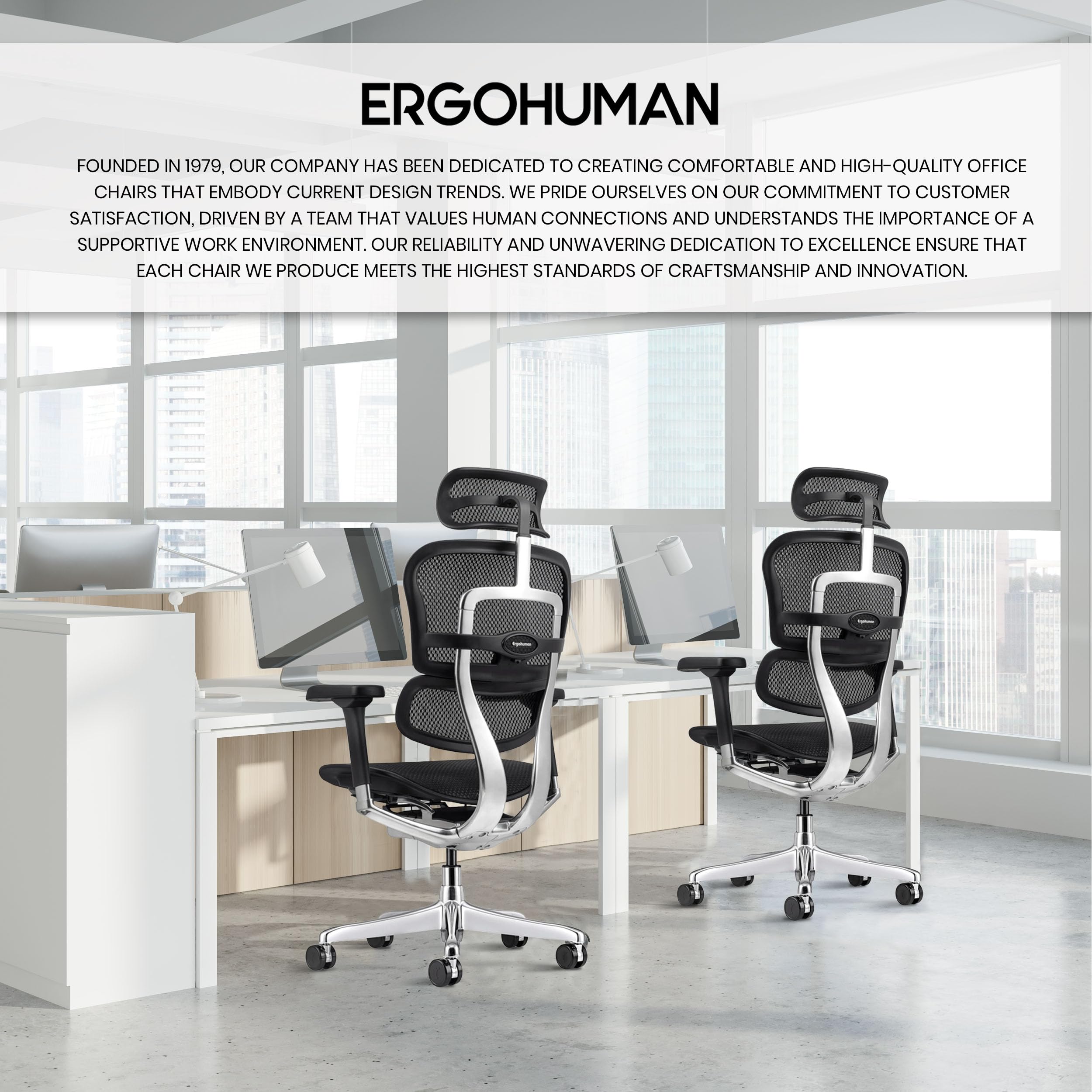 Ergohuman Eurotech ME7ERG GEN2 High Back Mesh Office Chair With Tilt Tension Control, Tilt Lock ...