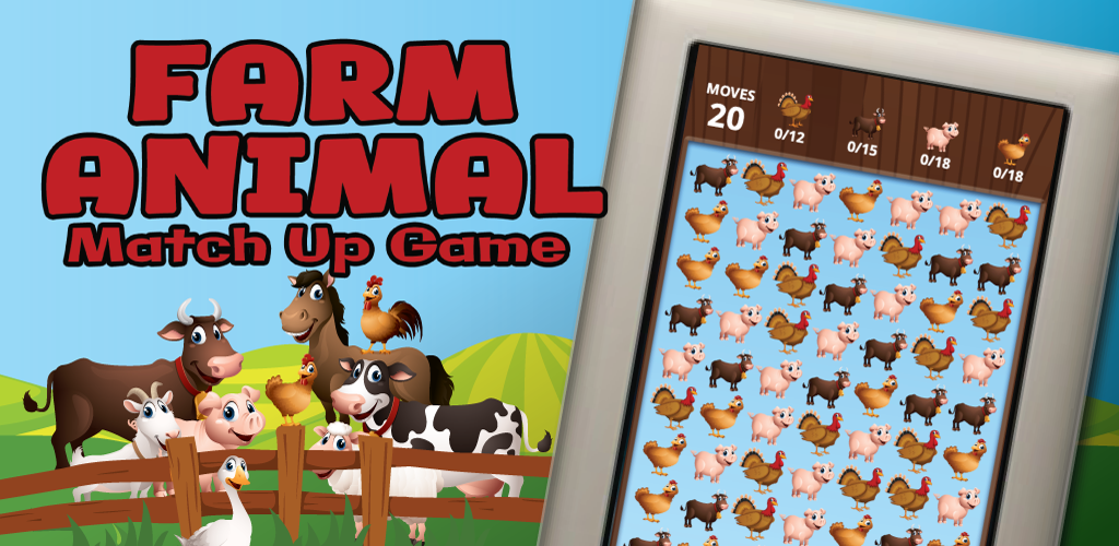 Farm Animal Match Up Game:Amazon.it:Appstore for Android