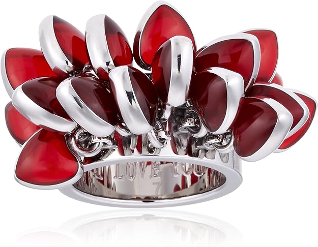 Swatch Bijoux Women's Stainless Steel Ring: Amazon.co.uk: Jewellery