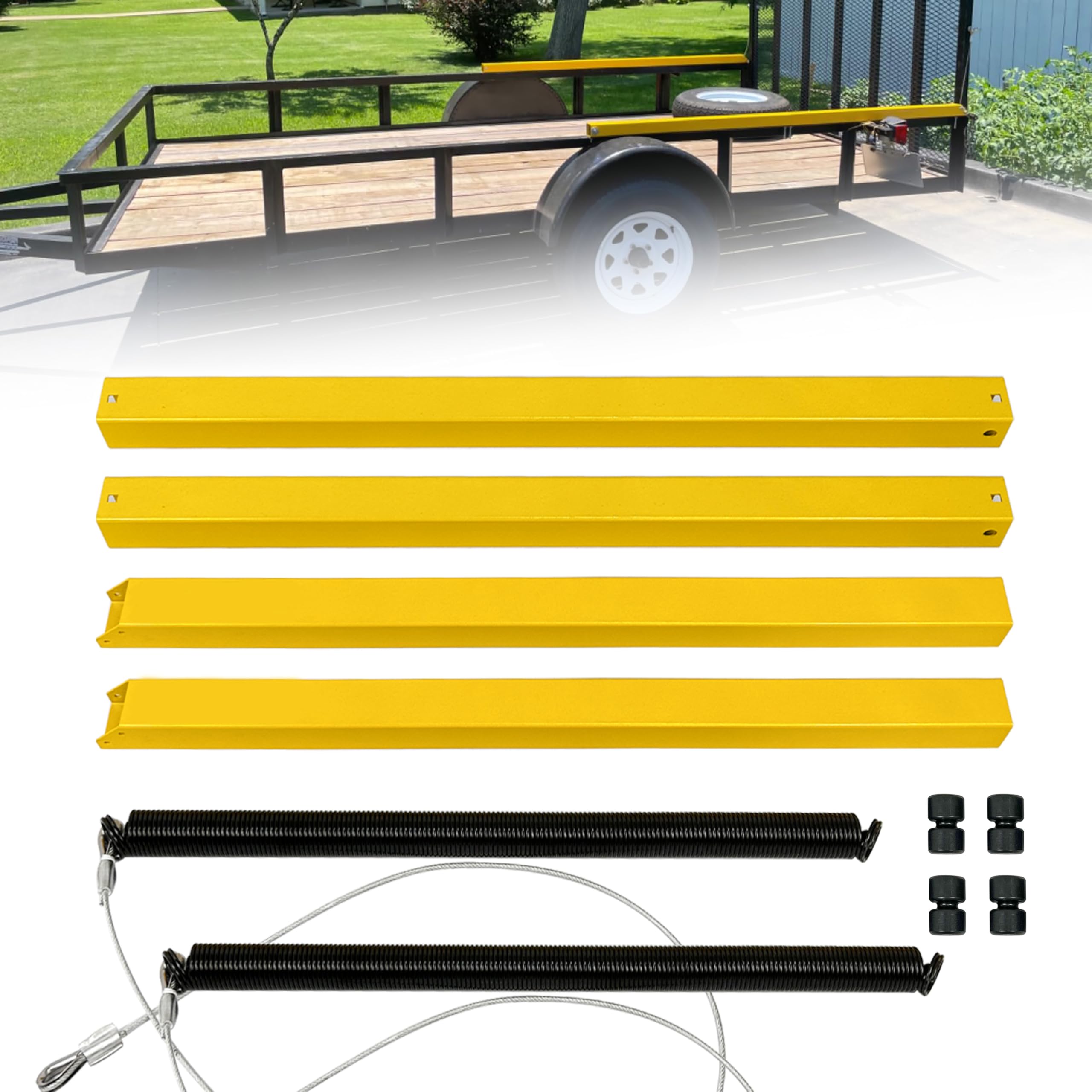 Mua Tailgate Utility Trailer Gate Liftgate Ramp Lift 2 Sided Lift ...