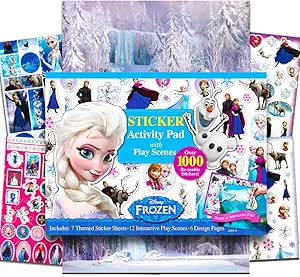 Amazon.com: Bendon Frozen Ultimate Sticker Activity Pad : Toys & Games