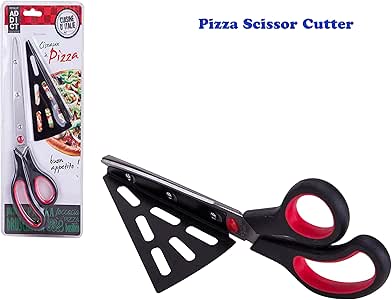 Amazon.com: Pizza Scissor Cutter Multifunctional Kitchen Big Scissors ...