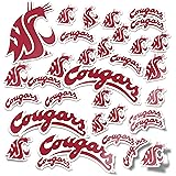 Amazon.com: Washington State University Cougars WSU Cougs Wazzu Sticker ...