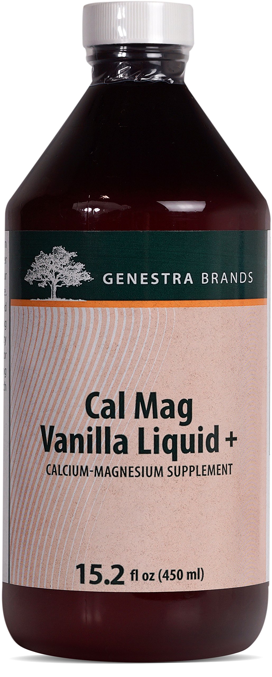 Amazon.com: Genestra Brands - Mag Cal Vanilla Liquid - Calcium ...