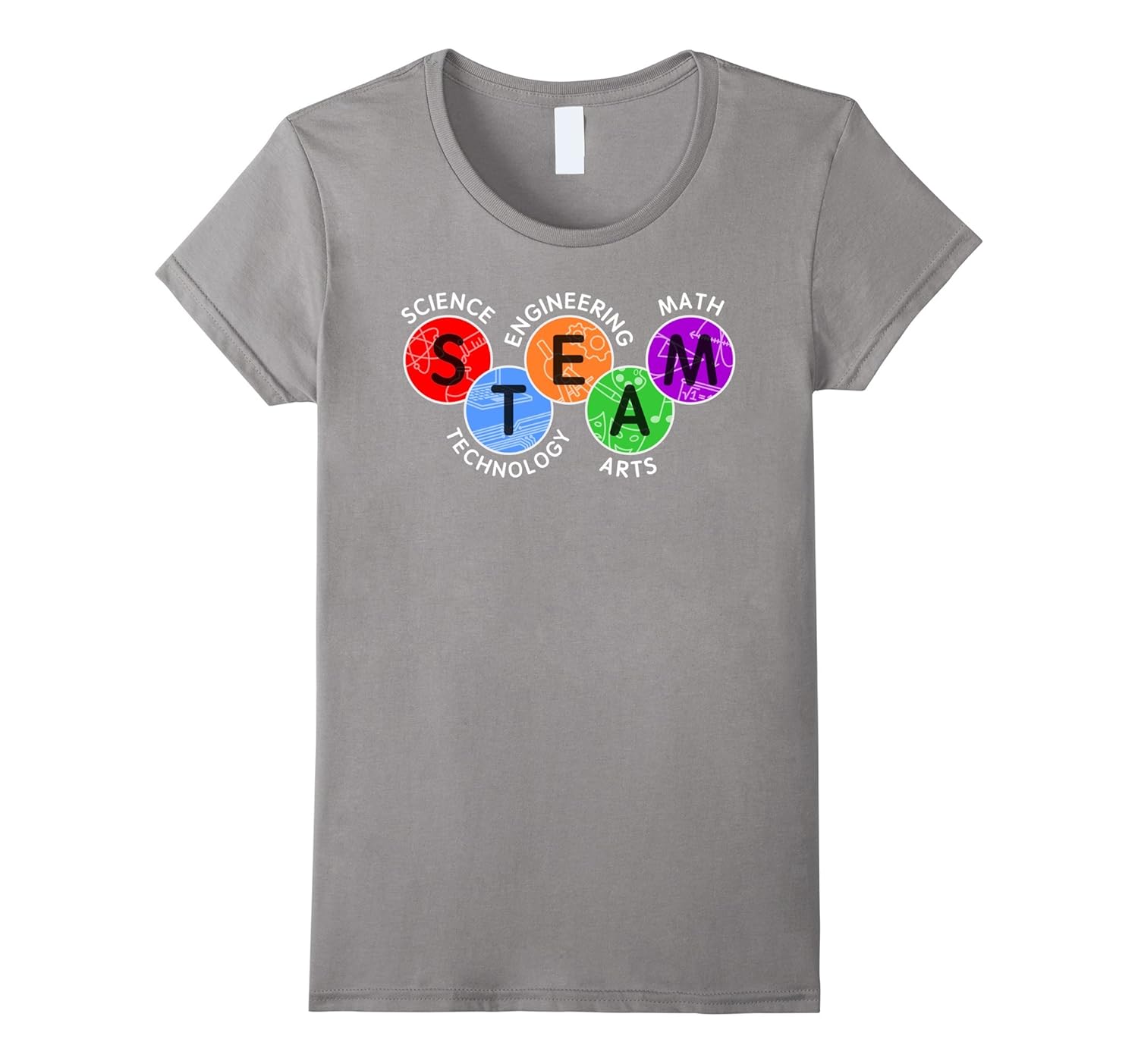 STEAM Shirt STEM Engineering Art Math Colorful T-Shirt-4LVS – 4loveshirt