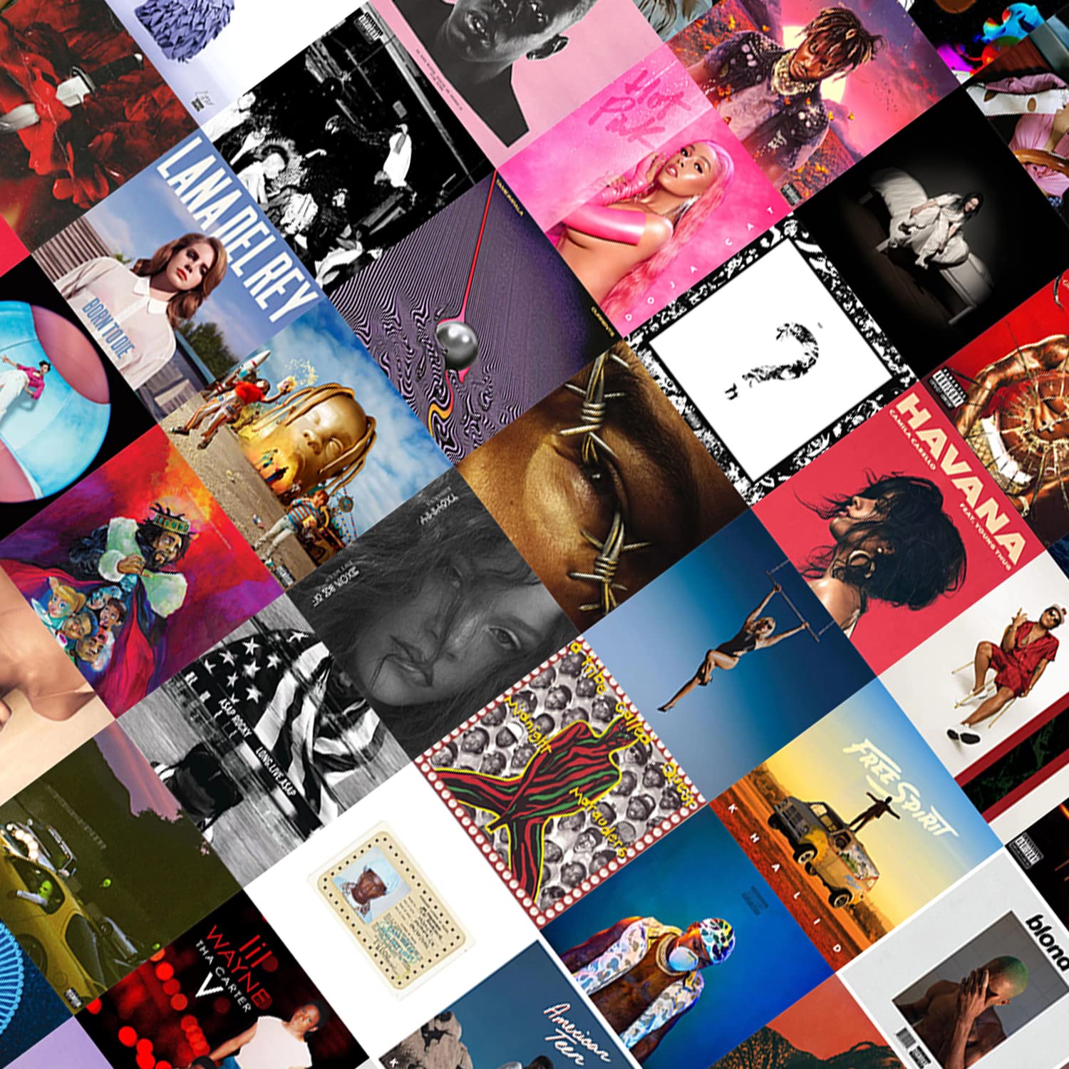 Mua Hyeemizine 80 Pcs Album Cover Posters Aesthetic Wall Collage Kit