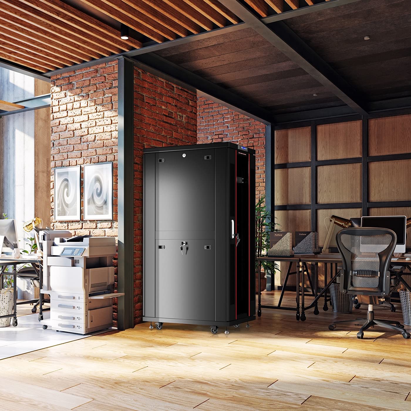 Mua Server Rack - Locking Cabinet - Network Rack Cabinet Enclosure ...